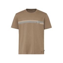 Vaude Funktionsshirt 'Cyclist' Herren Gr&ouml;&szlig;e S beige / hellbeige / petrol / schwarz