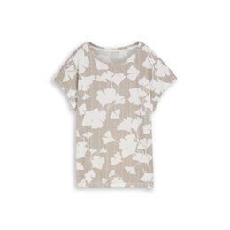 Tom Tailor T-Shirt Damen Gr&ouml;&szlig;e XS beige / offwhite