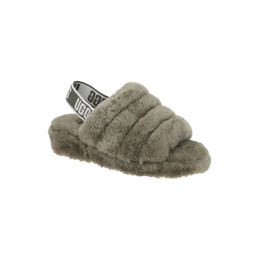 UGG Australia UGG Pantolette 'UGG Fluff Yeah Slide Hausschuhe gr&uuml;n' Damen Gr&ouml;&szlig;e 41 gr&uuml;n