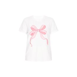 MIMO T-Shirt Damen Gr&ouml;&szlig;e XXL rosa / wei&szlig;