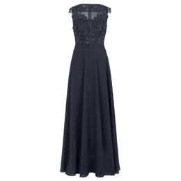 Apart Abendkleid Damen Gr&ouml;&szlig;e 36 nachtblau Winterkleid