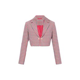 Lynnea Blazer 'Fashion Look' Damen Gr&ouml;&szlig;e 40 beige / blau / pink