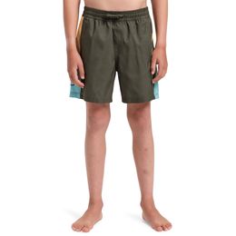 Quiksilver Sportbadeshorts 'Everyday Holmes 14' Jungen Gr&ouml;&szlig;e 164 hellblau / oliv / apricot