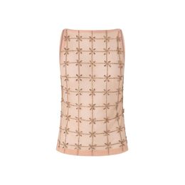 Pinko Top 'Pinko QUANDONG TOP TULLE FULL RICAMO CRISTALLI TOP' female Pink size S