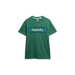 Superdry & Co T-Shirt Herren Gr&ouml;&szlig;e XXL hellblau / gr&uuml;n