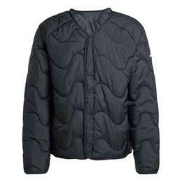adidas Sportswear Sportjacke 'Nuganic' Herren Gr&ouml;&szlig;e L schwarz / wei&szlig;