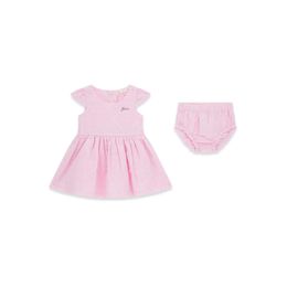 Guess Set: Kleid und H&ouml;schen M&auml;dchen Gr&ouml;&szlig;e 92 rosa