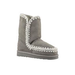 mou Snowboots Damen Gr&ouml;&szlig;e 39 greige Winterschuhe
