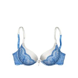 Lascana BH Damen Gr&ouml;&szlig;e 70 creme / hellblau
