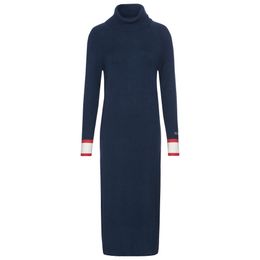 HECHTER PARIS Strickkleid Damen Gr&ouml;&szlig;e XL navy / rot / wei&szlig;