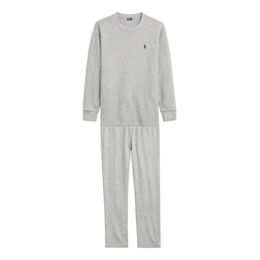 Polo Ralph Lauren Pyjama ' Club Waffle ' Damen Gr&ouml;&szlig;e XS grau Winterkleid