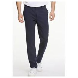 Stoffhose LINDBERGH "Stoffhose Slim Fit", Herren, Gr. XS, navy, Obermaterial: 75% Polyester, 22% Viskose, 3% Elasthan; Futter: 100% Polyester, unifarben, slim fit, Hosen Stoffhose