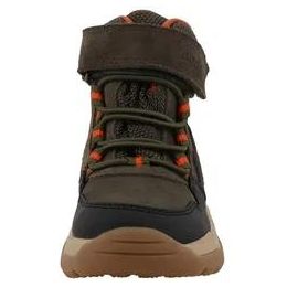 Stiefel Lurchi "Lurchi Norman-TEX", Jungen, Gr. 27, dkolive, Leder, Schuhe Stiefel
