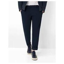 Bundfaltenhose Eurex By Brax "Style LUIS", Herren, Gr. 25, Normalgr&ouml;&szlig;en, navy, Web, 61% Baumwolle, 36% Lyocell, 3% Elasthan, Hosen