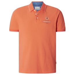 Babista Poloshirt 'Rennico' Herren Gr&ouml;&szlig;e L orange / schwarz / wei&szlig;