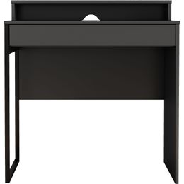 Schreibtisch OTTO HOME, B:80cm H:85cm T:54cmschwarz matt, Jugendzimmer, Tische, "Moid, Computertisch in modernem Design", Breite 80 cm, mit
