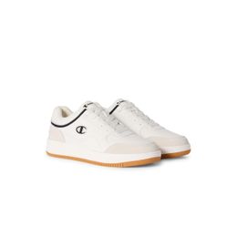 Sneaker Champion "RD18 LOW S", Herren, Gr. 42, wht, nbk, gum, Synthetik, Schuhe Sneaker