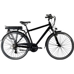 Z&uuml;ndapp E-Bike Z&Uuml;NDAPP "Z802 Herren" Gr. 48, schwarz (schwarz, grau, schwarz), Elektrofahrr&auml;der, Herren, 48cm, 28 Zoll (71,12cm), Pedelec, Elektrofahrrad f&uuml;r Herren