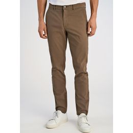 Chinos LINDBERGH "Chino Slim Fit", Herren, Gr. 31, L&auml;nge 34, deep stone, Obermaterial: 98% Baumwolle, 2% Elasthan, unifarben, slim fit, Hosen