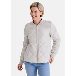 Steppjacke STOOKER WOMEN "JULIET Steppjacke", Damen, Gr. 44/46, beige stone, Stoff, 100% Polyester, regular fit, Jacken Steppjacke, Steppjacke Stehkragen Langarm f&uuml;r Damen