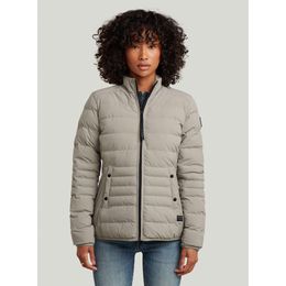 G-Star Raw Outdoorjacke G-STAR "Foundation Padded Short Jacke", Damen, Gr. S, elephant skin, Obermaterial: 50% Polyester, 50% Polyester, Jacken Outdoorjacke
