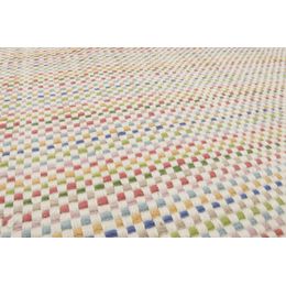 Teppich Esprit "Kids Durrie", multicolor, B:80cm H:6mm L:150cm, Schurwolle, Teppiche, Teppich, Kinderteppich, kurzflor, handgewebt, Wolle, nat&uuml;rlich, gestreift