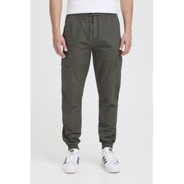 Jogginghose Blend "BHTino", Herren, Gr. 32, L&auml;nge 34, iron gate, Twill, 98% Baumwolle, 2% Elasthan, unifarben, normal lang, Hosen Jogginghose, Stilvolle Cargohose mit Taschen