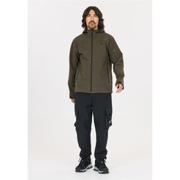 WHISTLER Herren Softshelljacke "Frontier"gr&uuml;n, schwarz, Gr. XXXL, unifarben, 96% Polyester, 4% Elasthan, Jacken, mit BionicFinish
