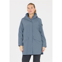 Outdoorjacke WHISTLER "Marico", Damen, Gr. 44, dunkelblau, 100% Polyester, unifarben, normal, hoch geschlossener Ausschnitt, Jacken Outdoorjacke, aus atmungsaktivem Material