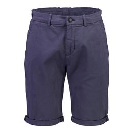 Chinoshorts LINDBERGH "Chino-Shorts Relaxed Fit", Herren, Gr. L, blau (ink blau), Obermaterial: 98% Baumwolle, 2% Elasthan, relaxed fit, Hosen Chinoshorts