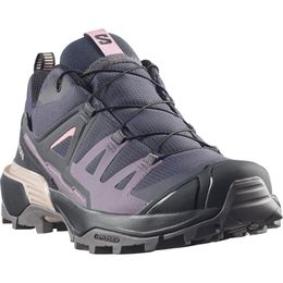 Wanderschuh Salomon "X ULTRA 360 GORE-TEX", Damen, Gr. 40, nine iron, excalibur, shadow gray, Synthetik, Textil, Schuhe Wanderschuh, wasserdicht
