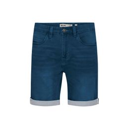 Jeansshorts INDICODE "Jeansshorts IDGodolf", Herren, Gr. XL, N-Gr, blau (dunkelblau), Obermaterial: 80% Baumwolle CO. 18% Polyester PES. 2% Elasthan EL., Jeans Jeansshorts