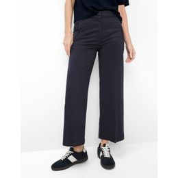 5-Pocket-Hose RAPHAELA BY Brax "Style PEGGY CULOTTE", Damen, Gr. 38K (19), Kurzgr&ouml;&szlig;en, navy, Web, 96% Baumwolle, 4% Elasthan, Hosen 5-Pocket-Hose