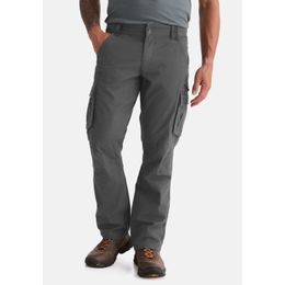 Cargohose HERO by John Medoox "TORONTO Cargohose", Herren, Gr. 36, L&auml;nge 32, grau stone, Twill, 100% Baumwolle, gerade normal, Hosen Cargohose, HERO by John Medoox TORONTO Zip-off Cargohose Herren