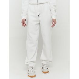 Sweathose Tally Weijl "SPACOLUCAS", Damen, Gr. 36, N-Gr, sanftes wei&szlig;, Sweatware, Obermaterial: 65% Baumwolle, 35% Polyester, unifarben, regular fit lang, Hosen Sweathose, Baumwollmischung, bequem