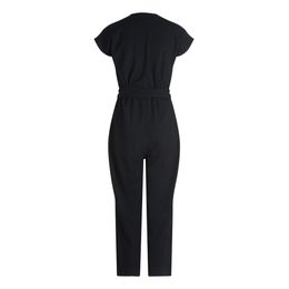 Overall Betty Barclay "Damen mit Eingrifftaschen", Damen, Gr. 36, Normalgr&ouml;&szlig;en, dunkelblau, Obermaterial: 95% Polyester, 5% Elasthan, figurumspielend, V-Ausschnitt, Overalls Overall