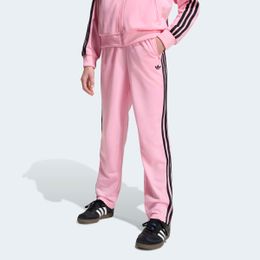 Sporthose adidas originals "FIREBIRD TP", M&auml;dchen, Gr. 164, N-Gr, light pink, schwarz, Obermaterial: 100% Polyester, Hosen Sporthose