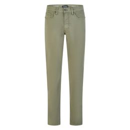 5-Pocket-Jeans Stooker Men "Frisco Twill Straight Fit Jeans", Herren, Gr. 31, L&auml;nge 32, light olive, Twill, 98% Baumwolle, 2% Elasthan, straight fit lang, Jeans 5-Pocket-Jeans, Straight Fit Casual Clean Wash Twill Coloured Comfort Flex f&uuml;r Herren