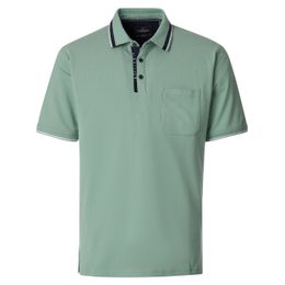 Poloshirt Casamoda "Casamoda Polo-Shirt uni", Damen, Gr. L, gr&uuml;n, 95% Baumwolle, 5% Elasthan, Shirts