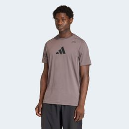 T-Shirt adidas Performance "CLIMACOOL CATEGORY TRAINING GRAPHIC", Herren, Gr. XXL, charcoal, Obermaterial: 65% Polyester, 35% Baumwolle, Shirts T-Shirt, f&uuml;r sportliche Aktivit&auml;ten, kurze &Auml;rmel, atmungsaktiv