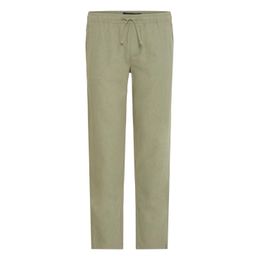 Leinenhose INDICODE "Leinenhose IDPassol", Herren, Gr. XXL, N-Gr, braun (vetiver), Obermaterial: 55% Leinen LI. 45% Baumwolle CO., Hosen