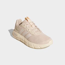 Walkingschuh adidas Sportswear "CLOUDFOAM FLEX - LACES", Damen, Gr. 37, beige (crystal linen, wonder wei&szlig;, gold metallic), Textil, Schuhe Walkingschuh