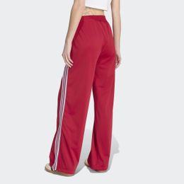 Sporthose adidas originals "FIREBIRD LOOSE", Damen, Gr. XL, N-Gr, team victory rot, crystal sky, Obermaterial: 100% Polyester, Hosen Sporthose, Firebird Loose Sporthose, l&auml;ssig geschnitten