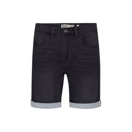 Jeansshorts INDICODE "Jeansshorts IDGodolf", Herren, Gr. 3XL, N-Gr, schwarz (vintage schwarz), Obermaterial: 80% Baumwolle CO. 18% Polyester PES. 2% Elasthan EL., Jeans Jeansshorts