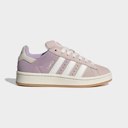 Sneaker adidas originals "CAMPUS 00S", M&auml;dchen, Gr. 37, almost pink, core wei&szlig;, powder plum, Leder, Schuhe Sneaker, f&uuml;r Kinder & Jugendliche