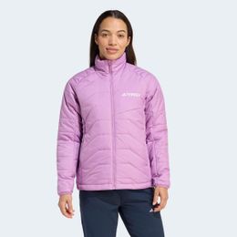 Outdoorjacke adidas terrex "W MT INS JKT", Damen, Gr. L, preloved lila, Obermaterial: 100% Polyester, Jacken Outdoorjacke