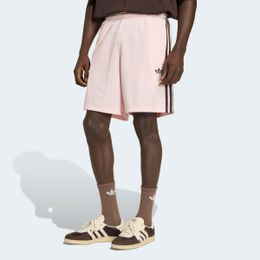 Shorts adidas originals "LOCKER EINGEARBEITETE 3-STREIFEN", Herren, Gr. S, N-Gr, sandy pink, Obermaterial: 100% Polyester, Hosen Shorts