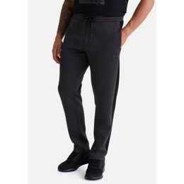 Sporthose HERO by John Medoox "JAMES Jogginghose Sportspant", Herren, Gr. XXL, grau forged, Sweatware, 81% Polyester, 14% Viskose, 5% Elasthan, gerade, unten schmal lang, Hosen Sporthose, Casual Sweat f&uuml;r Herren