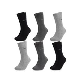 Occulto Socken 'Komfort' Herren Gr&ouml;&szlig;e 39/42 grau / hellgrau / schwarz
