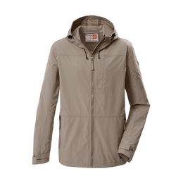 G.I.G.A. by Killtec Funktionsjacke "GS 15 MN JCKT", Herren, Gr. XL, sand, Obermaterial: 100% Polyester.Futter: 80% Polyester, 20% Baumwolle, G.I.G.A. DX BY KILLTEC, Jacken Funktionsjacke, Schnelltrocknende, feuchtigkeitstransportierende Sommerjacke